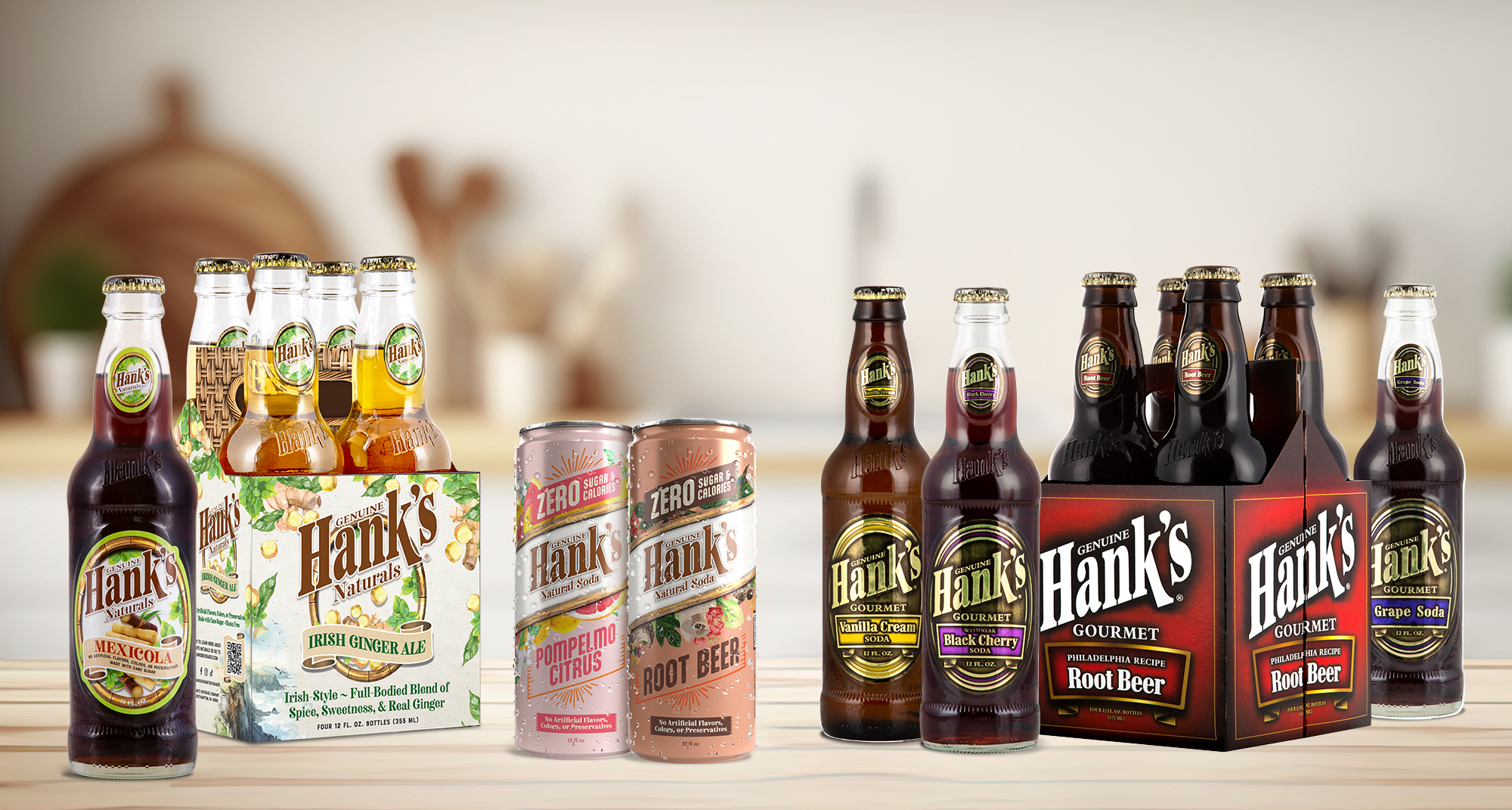 Buy Our Most Popular Craft Soda Online – Shop Hank's Soda